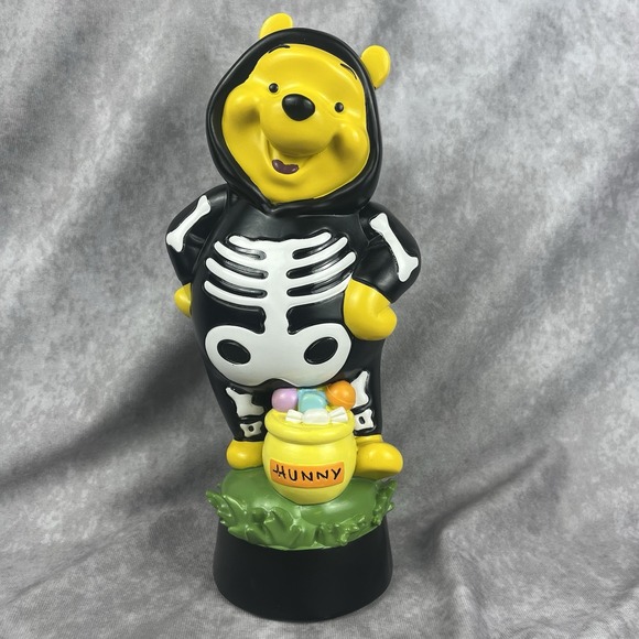 Disney | Holiday | Winnie The Pooh Skeleton Hunny Halloween Figure 2 ...